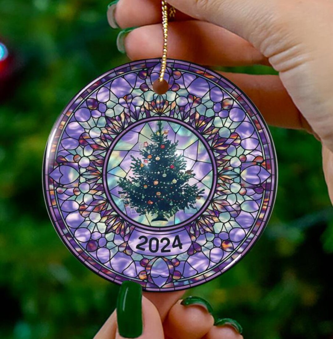 Christmas 2024 Ornament, Gift Christmas Ornaments 2024, Heirloom Gift ...