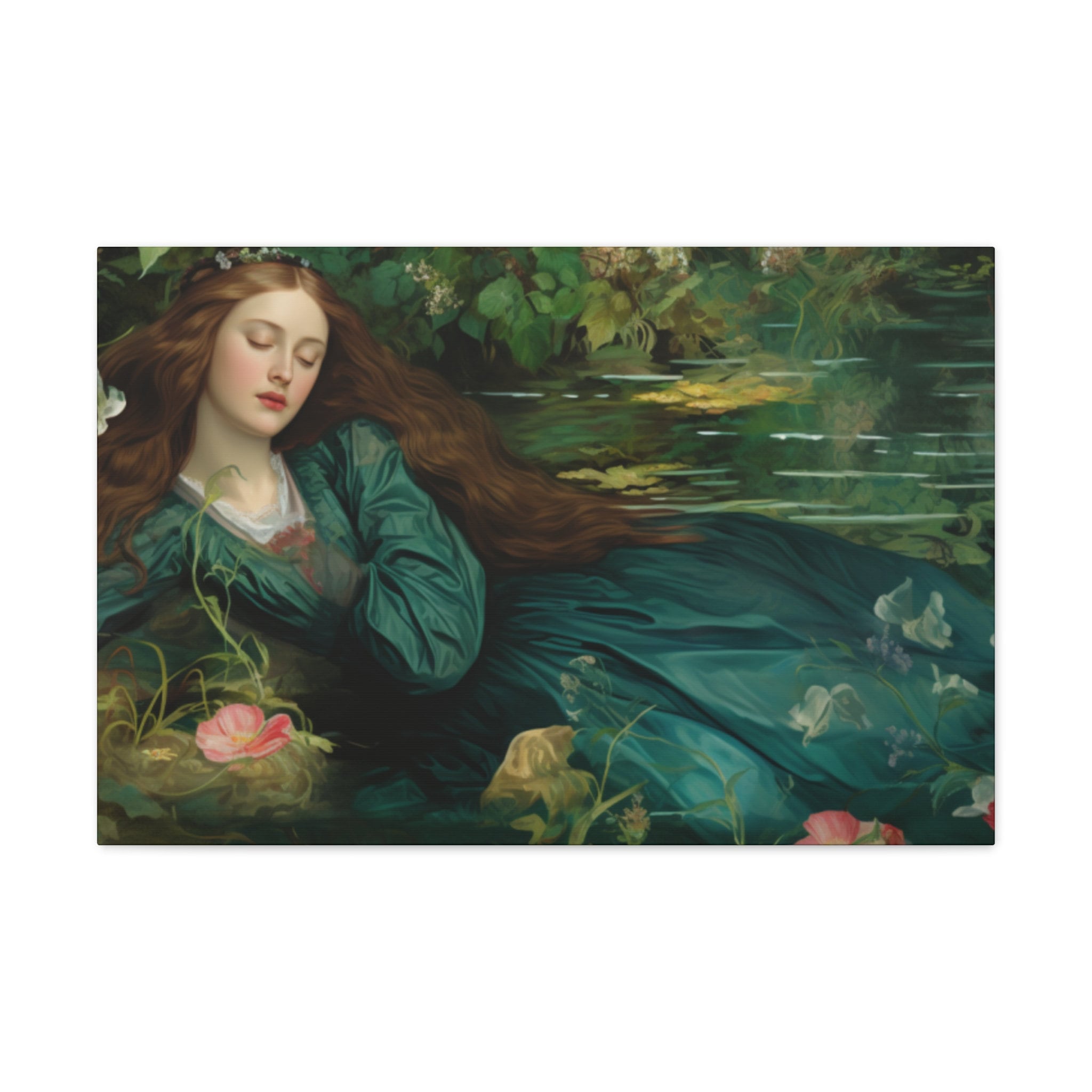 Ophelia, Pre-raphaelites, Canvas Print, John Everett Millais Inspired ...