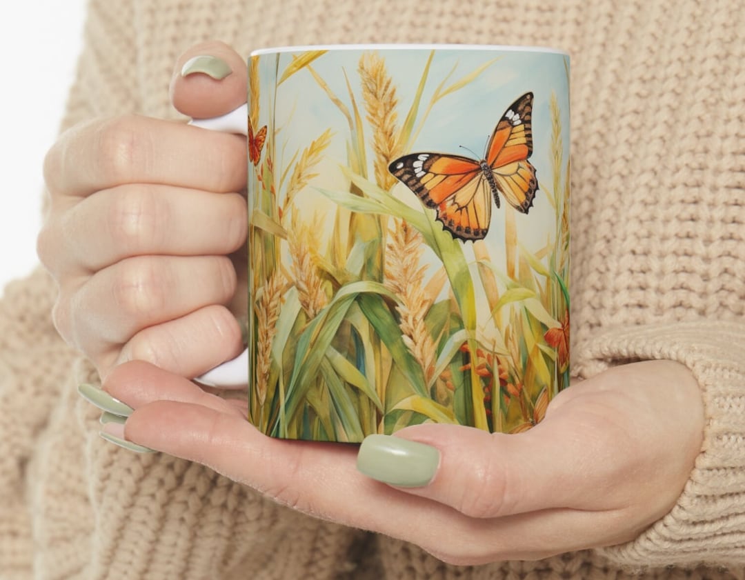 Butterfly Mug, Butterfly Gift, Gift, Mug, Mugs, Coffee Mugs, 11oz Mug ...