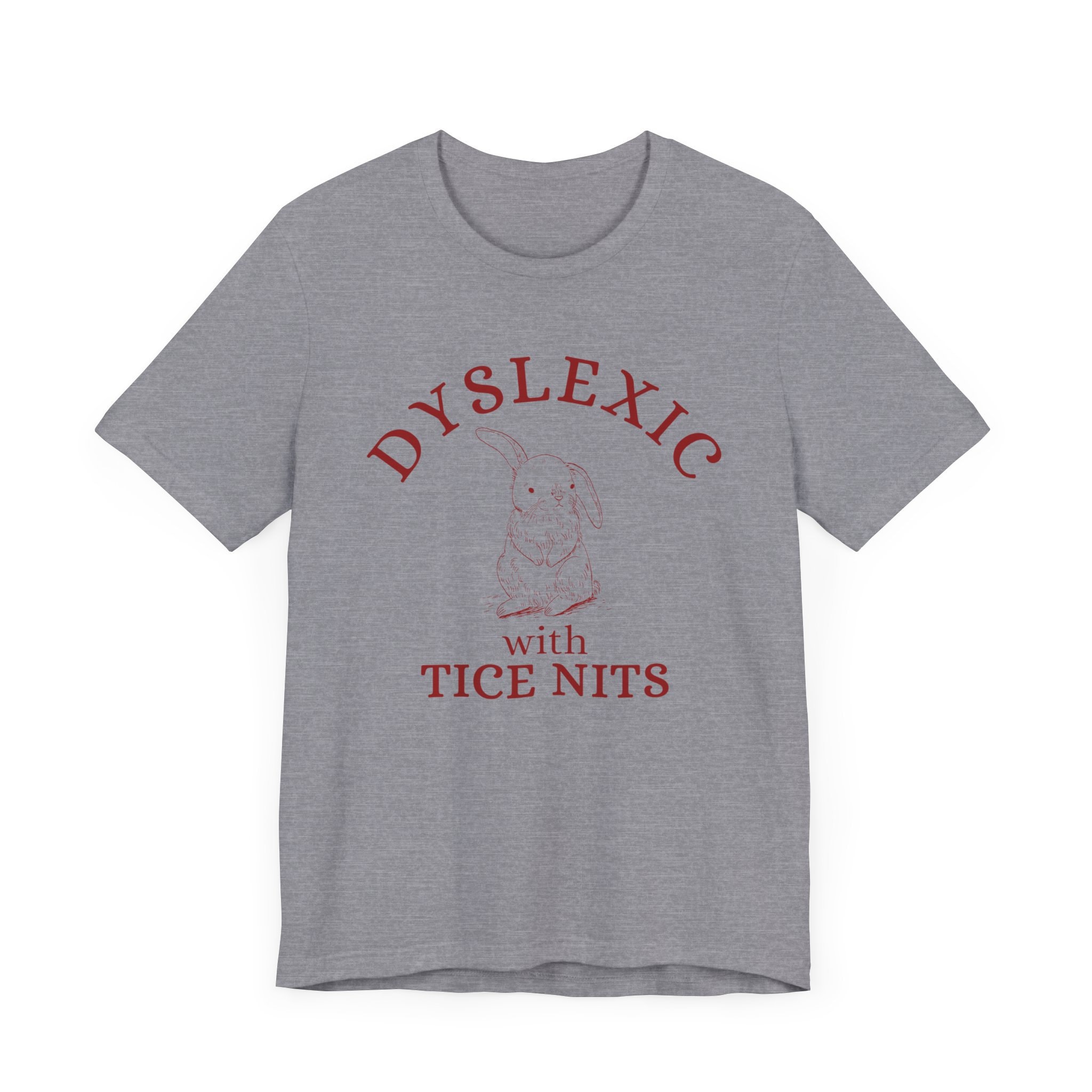 Dyslexic With Tice Nits, Funny Dyslexia Shirt, Frog T Shirt, Dumb Y2k ...