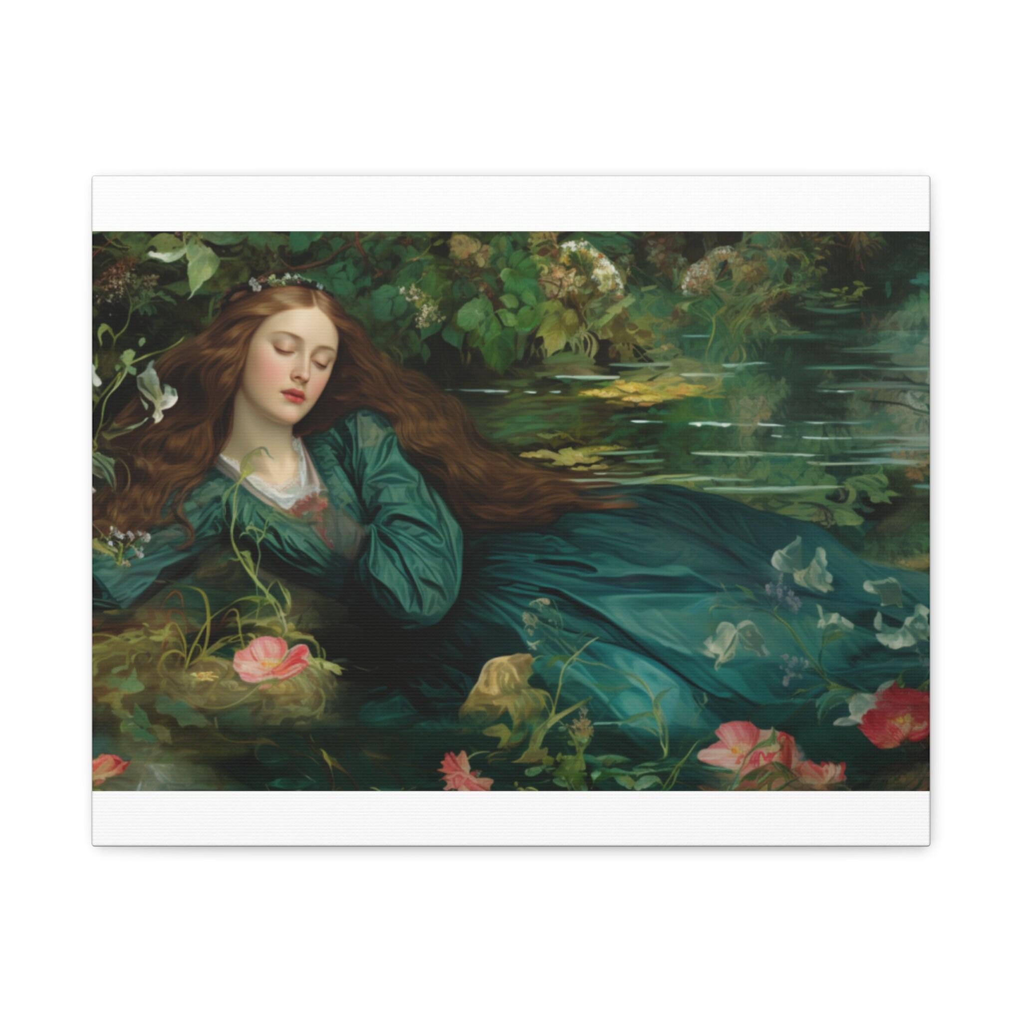 Ophelia, Pre-raphaelites, Canvas Print, John Everett Millais Inspired ...