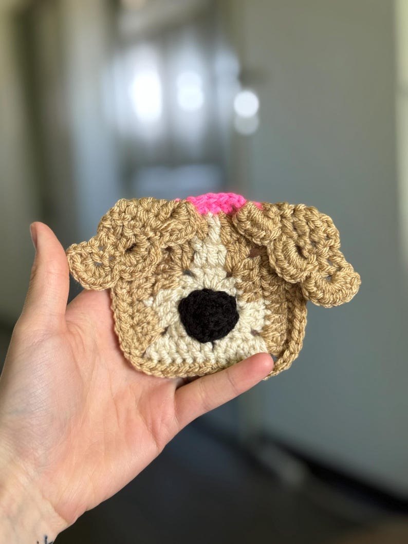 Rescue Dog Granny Square PATTERN - Etsy