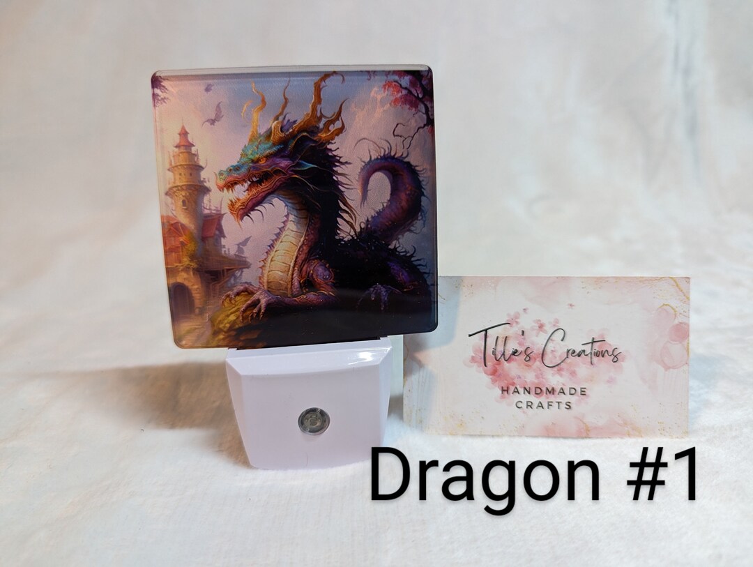 Fantasy Dragon Night Lights - Etsy