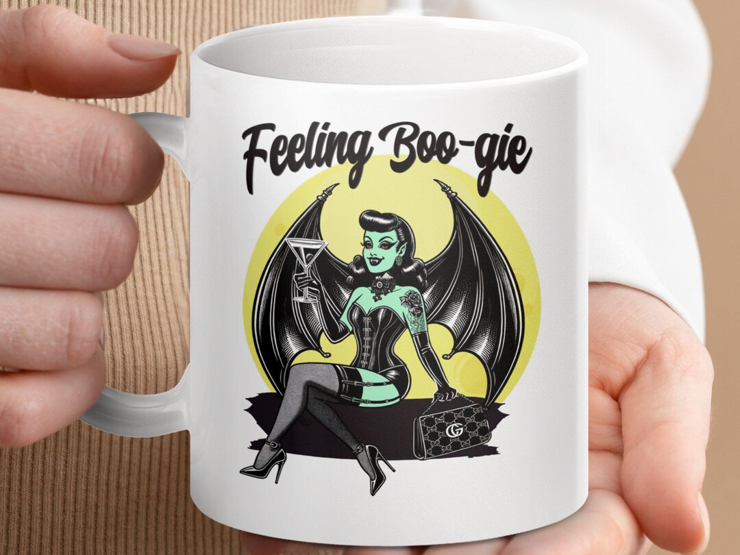 Ghost Coffee Mug, Cute Ghost Mug, Vampire Mug, Spooky Season Mug ...