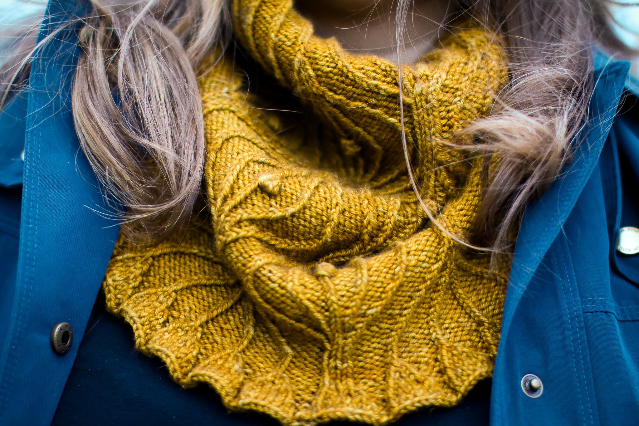 Knitting Pattern: Nouverie Cowl | Instructions to Knit Art Nouveau ...