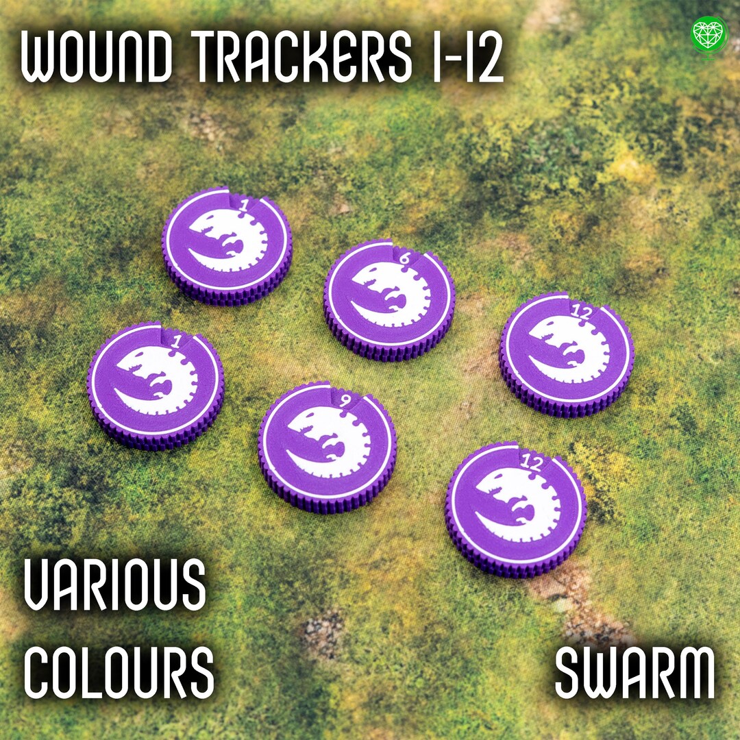 12 Wounds Tracker for Swarm - Etsy