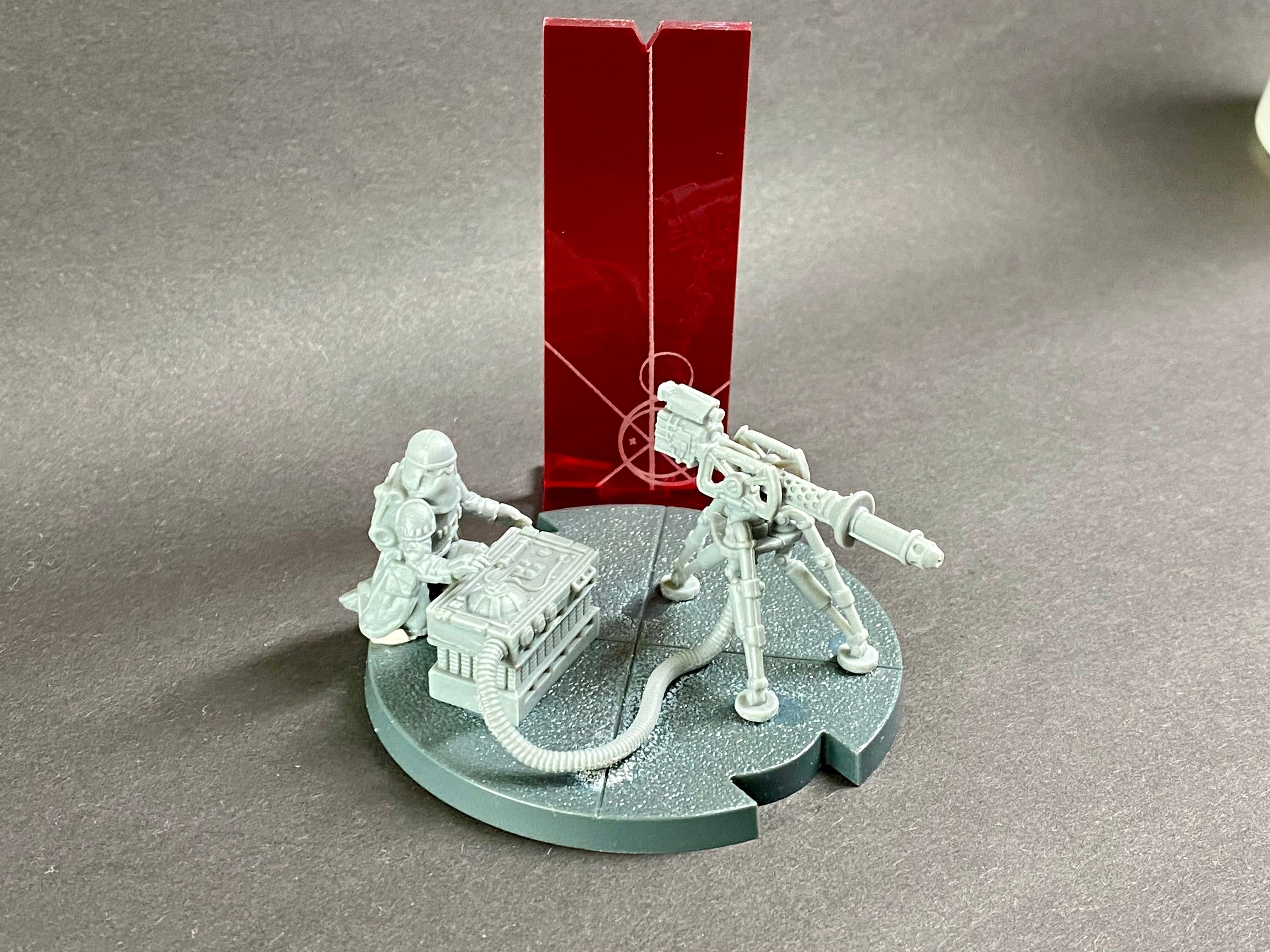 Star Wars Legion Silhouette Template Legion Different Colors 42mm 50mm ...