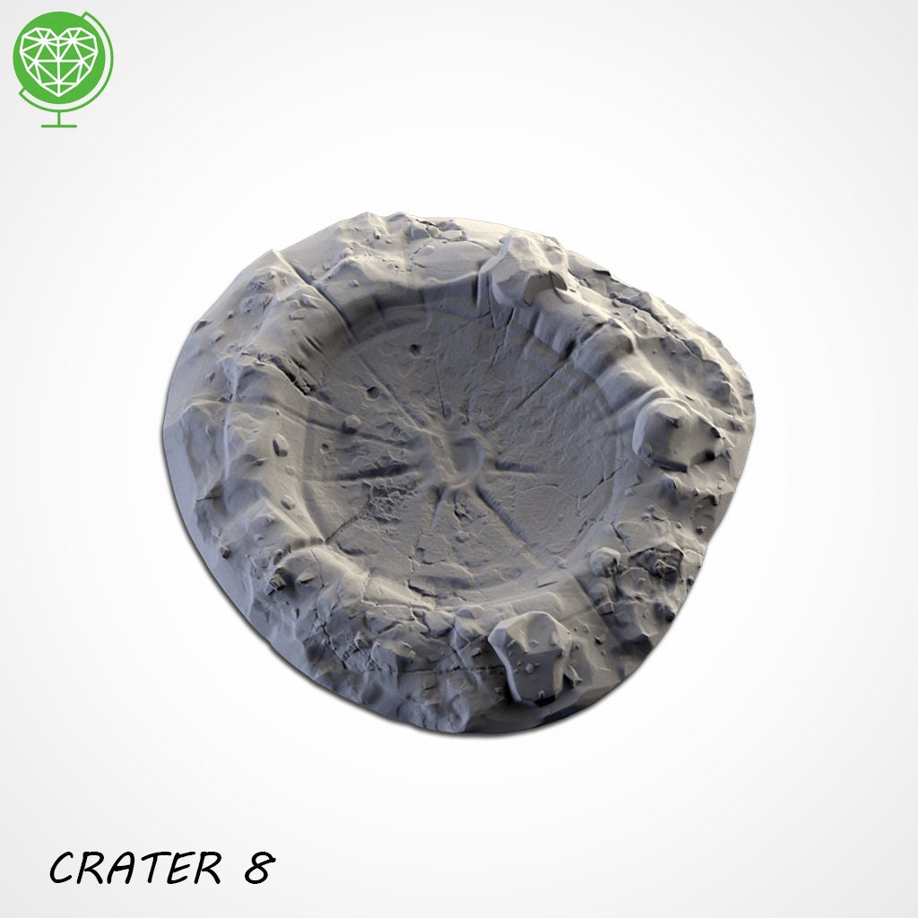 Tabletop Terrain Craters Txarli Factory - Etsy