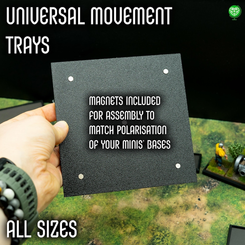 Magnetic Movement Tray: Miniatures Wargaming, Old World, Kings of War ...