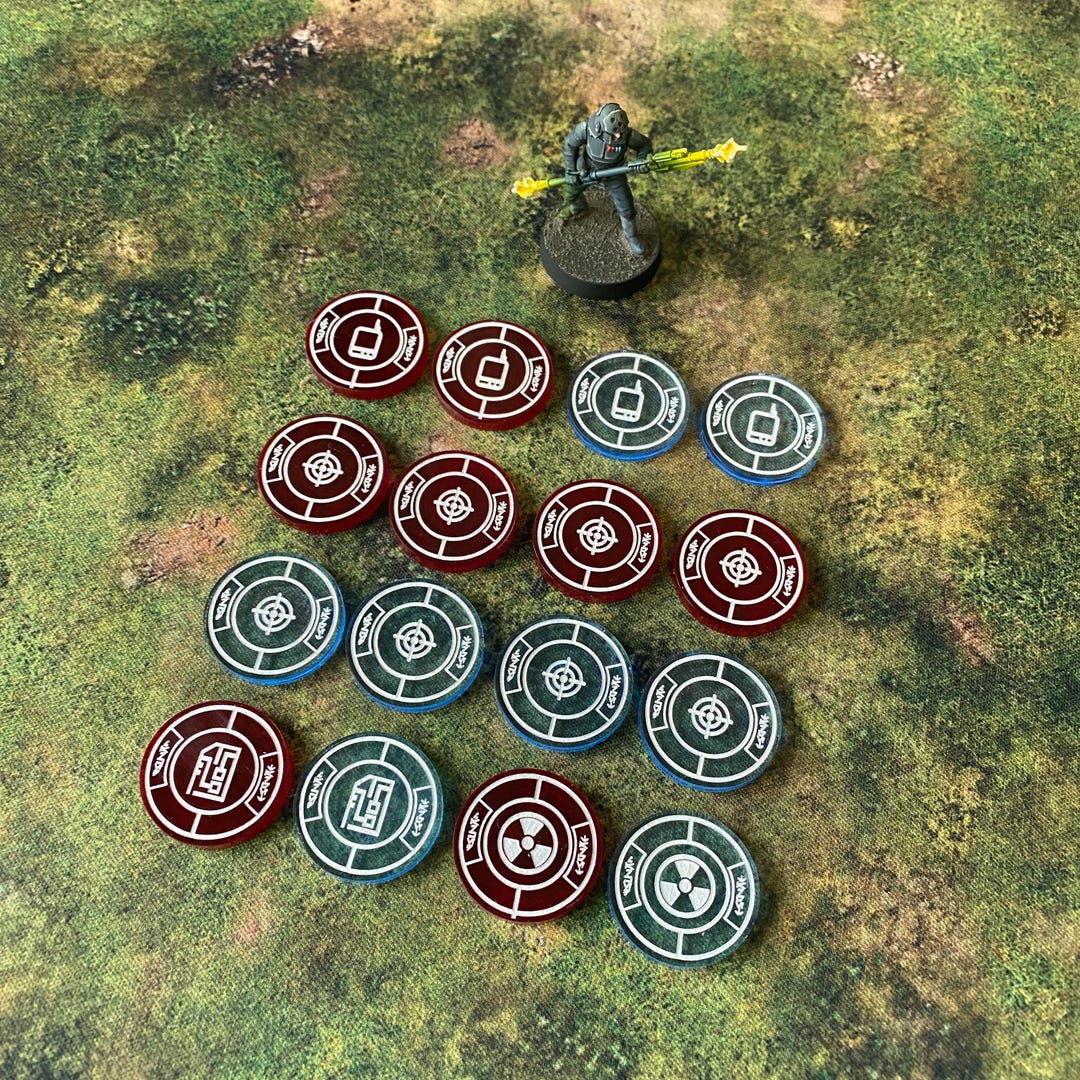 SW Legion Objectives Tokens Set - Etsy