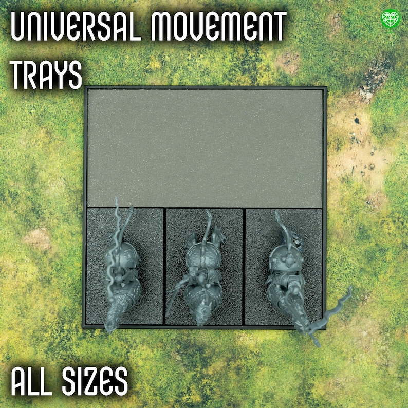 Magnetic Movement Tray: Miniatures Wargaming, Old World, Kings of War ...