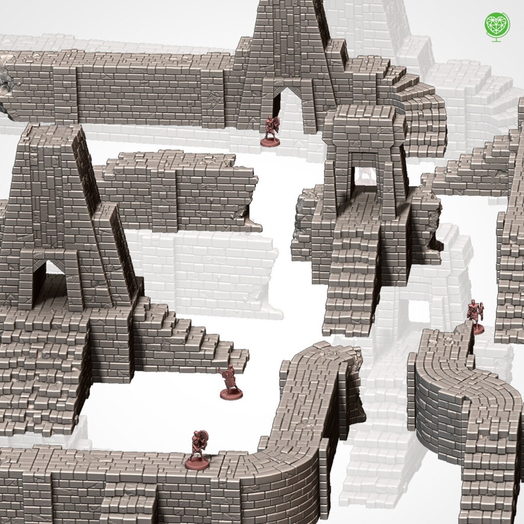 Ancient Ruins - Legion - Shatterpoint - Tabletop Terrain - Etsy