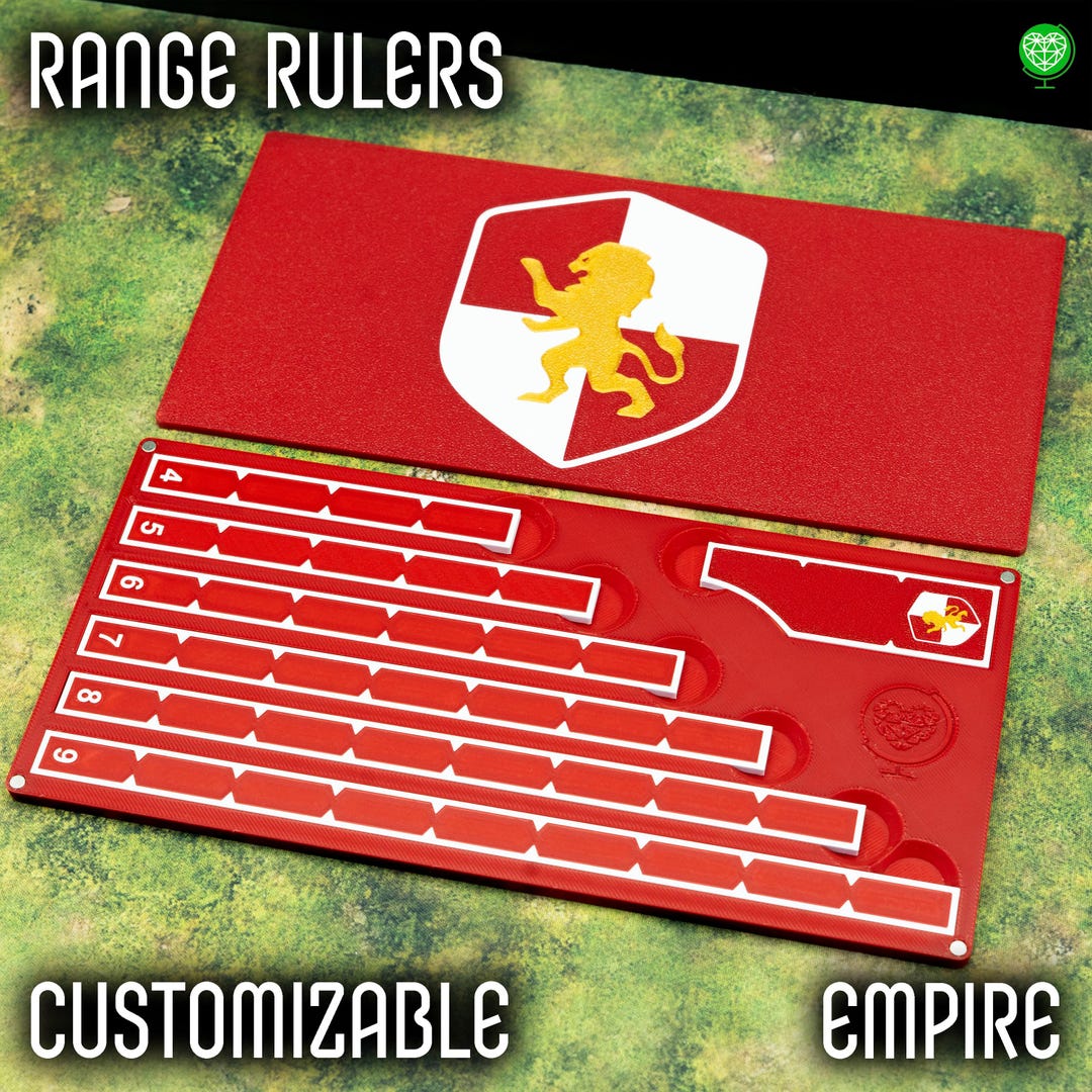 Customizable Tabletop Game Measurement Sticks: Empire Style - Etsy