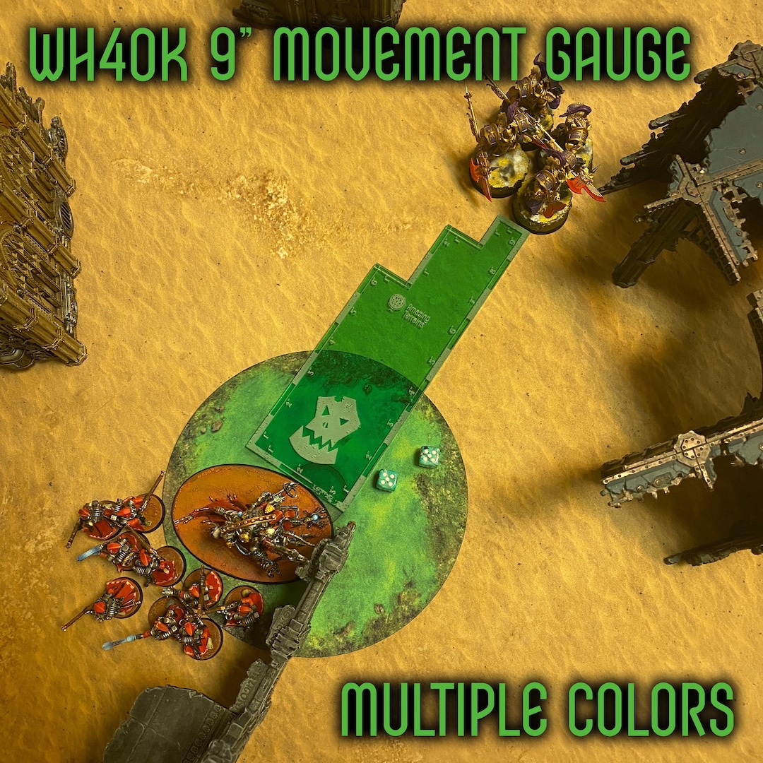 Gaming Measuring Tool | 9 Inches | Multiple Colors | Compatible With ...