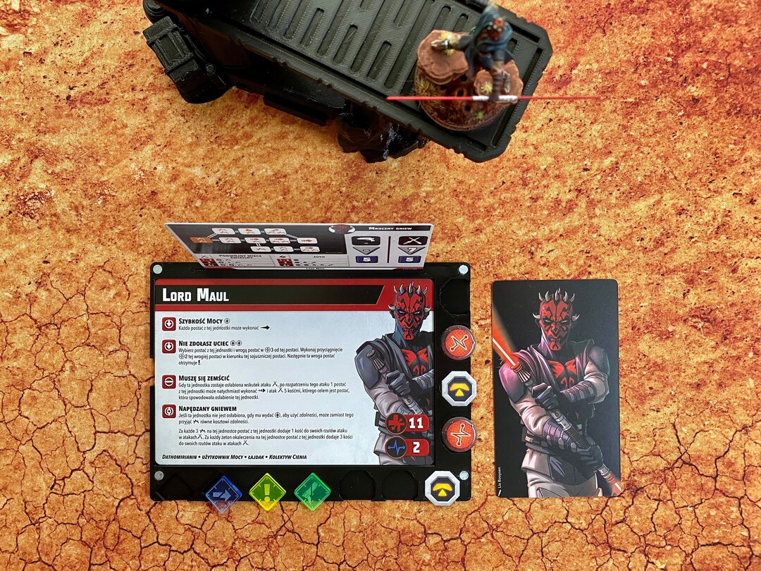 Star Wars Shatterpoint Unit Tray PHYSICAL unofficial-fan Made - Etsy