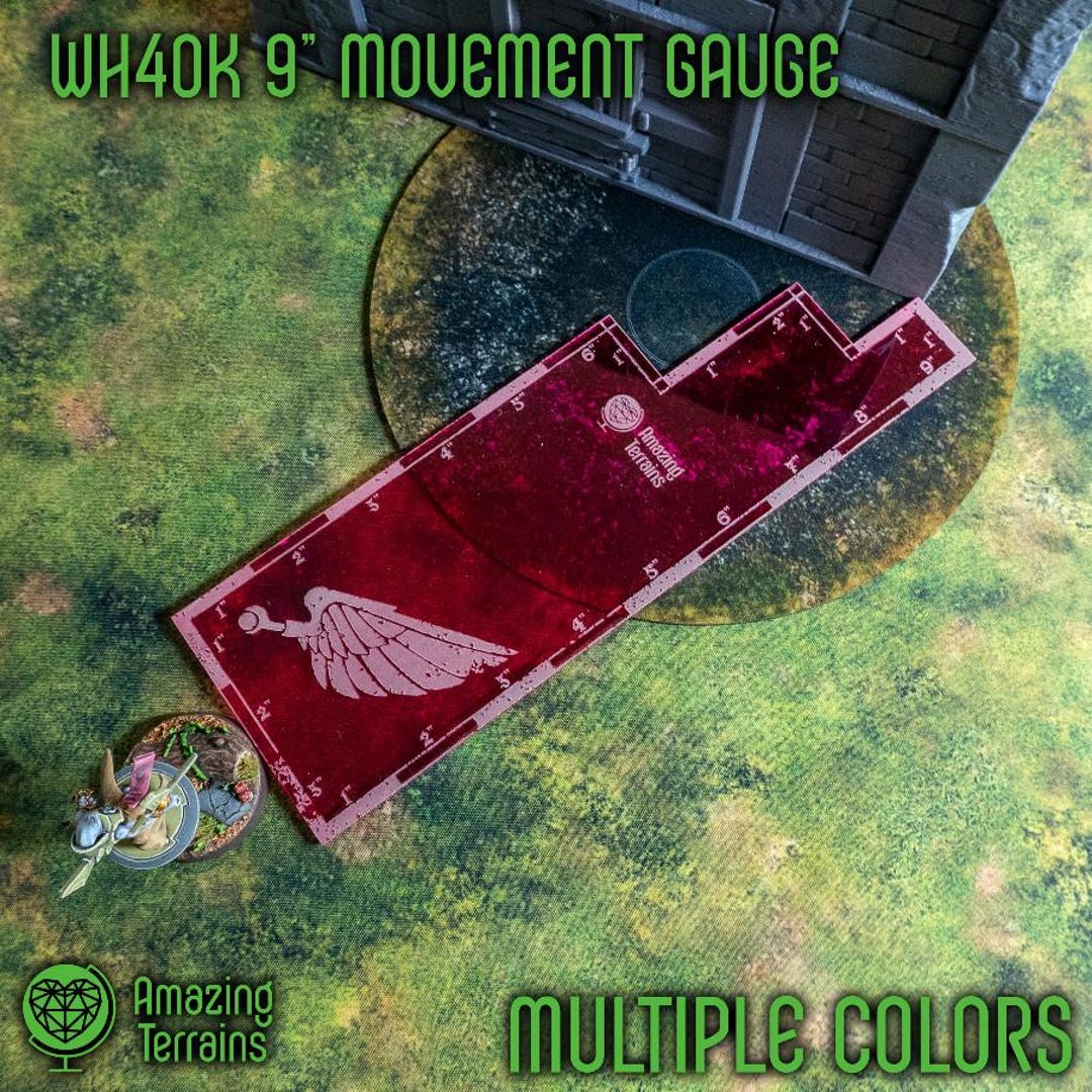 Gaming Measuring Tool | 9 Inches | Multiple Colors | Compatible With ...