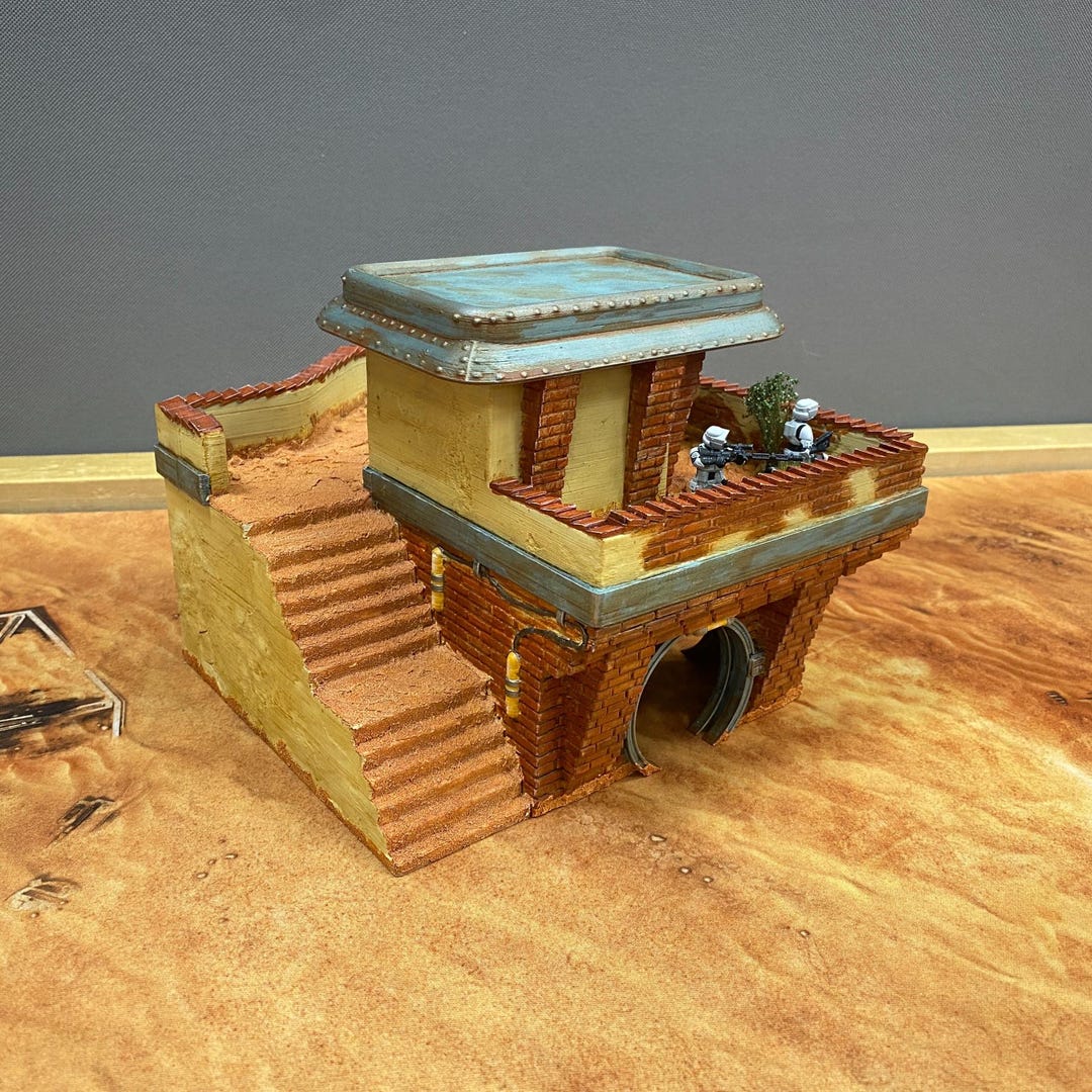 Star Wars Legion Terrain Main Street Building Ord Ferrum - Etsy