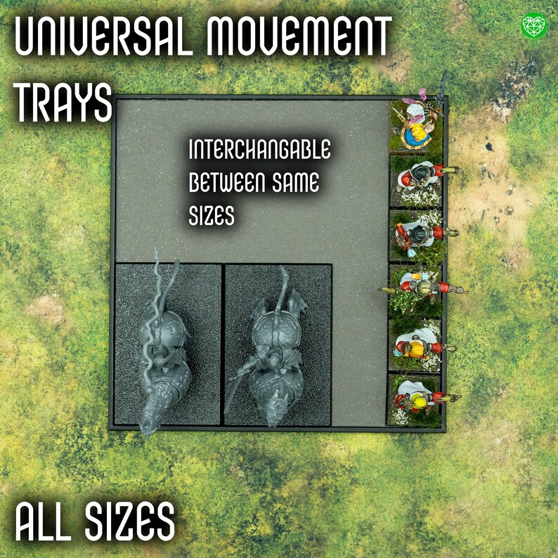 Magnetic Movement Tray: Miniatures Wargaming, Old World, Kings of War ...