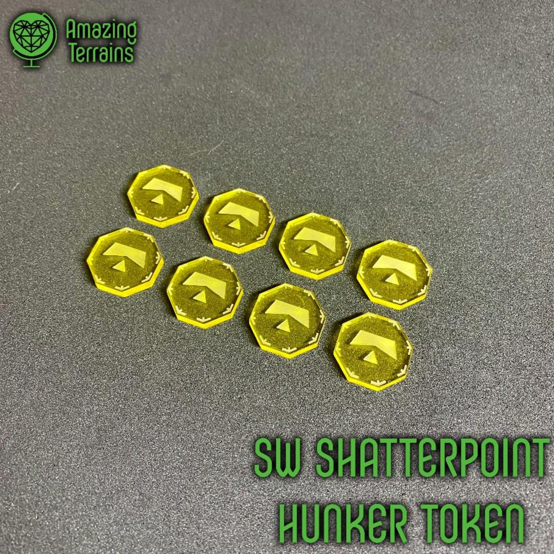 Star Wars: Shatterpoint Hunker Tokens - Etsy