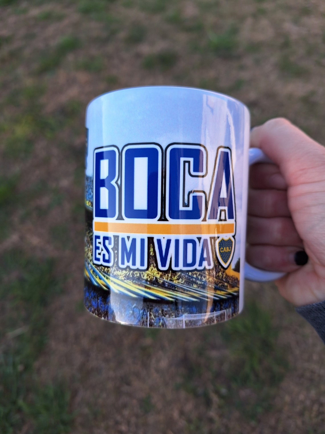 Boca Juniors Mug Downloadable Template - Etsy