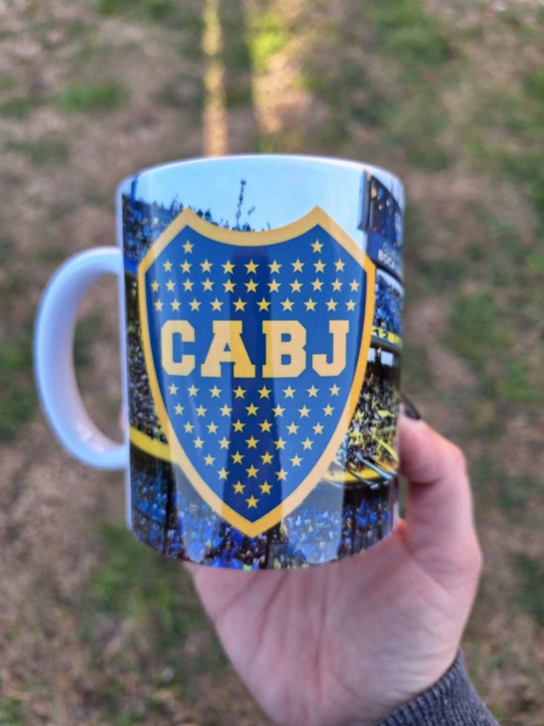 Boca Juniors Mug Downloadable Template - Etsy