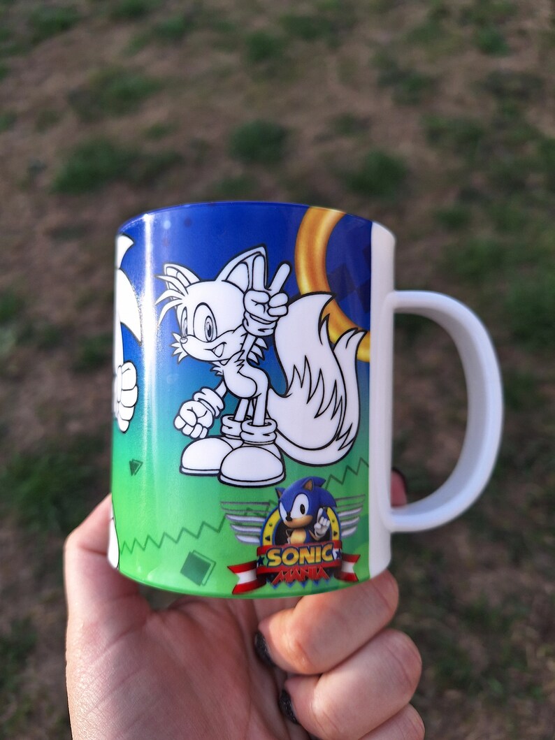 Sublimation Sonic Mug/cup Template - Etsy