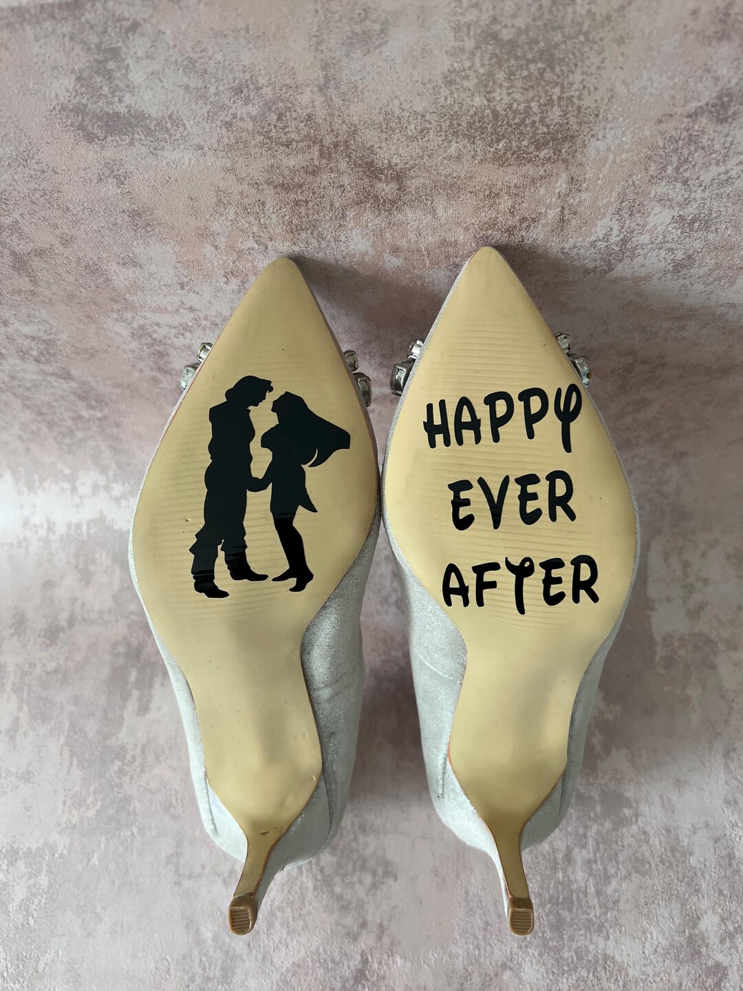 Pocahontas Princess John Bridal Party Wedding Day Shoe Decal Vinyl ...