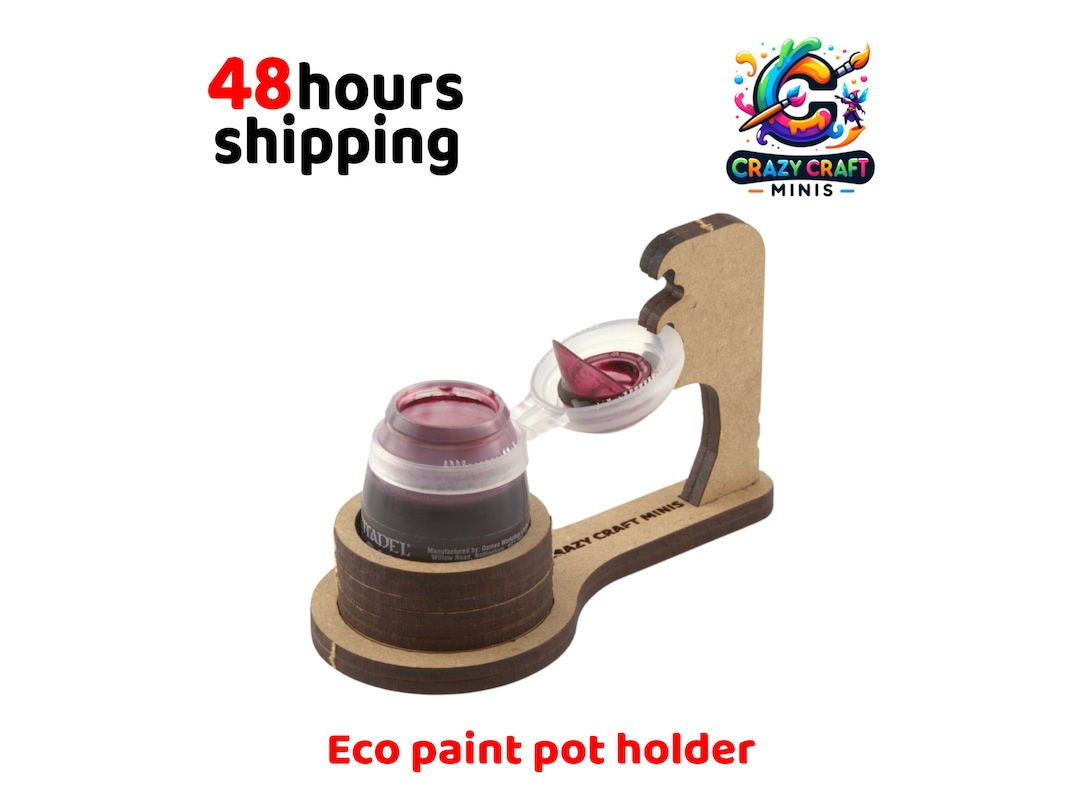 Eco Citadel Paint Holder Models Display Miniature 3D Print Warhammer - Etsy