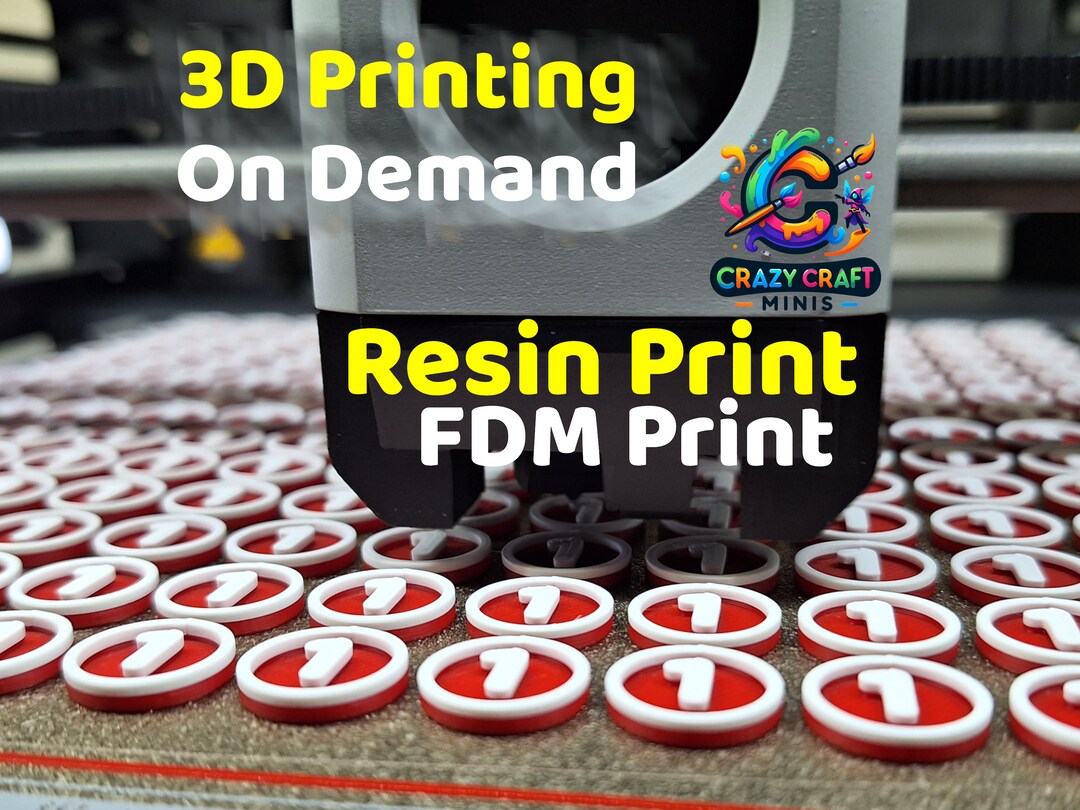 3D Printing on Demand Resin Print FDM Print Custom 3D Printing - Etsy