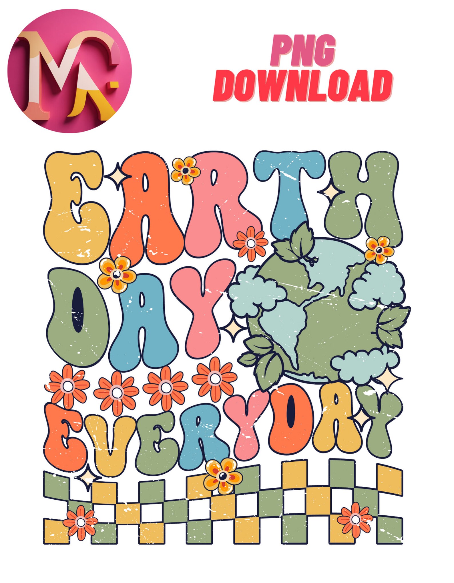 Earth Day Bundle PNG Download - Etsy