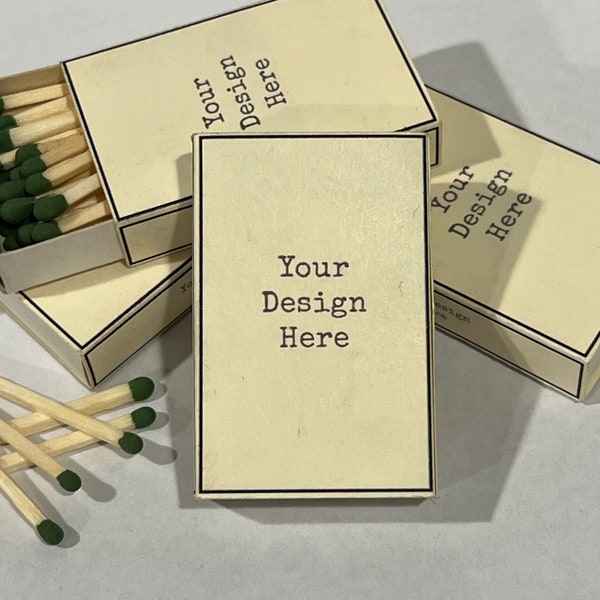 Custom Match Box - Etsy