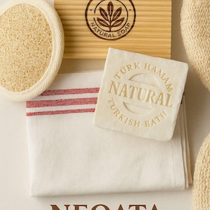 NEOATA Turkish Bath Kit – All Natural Spa Set With Handmade Soap ...