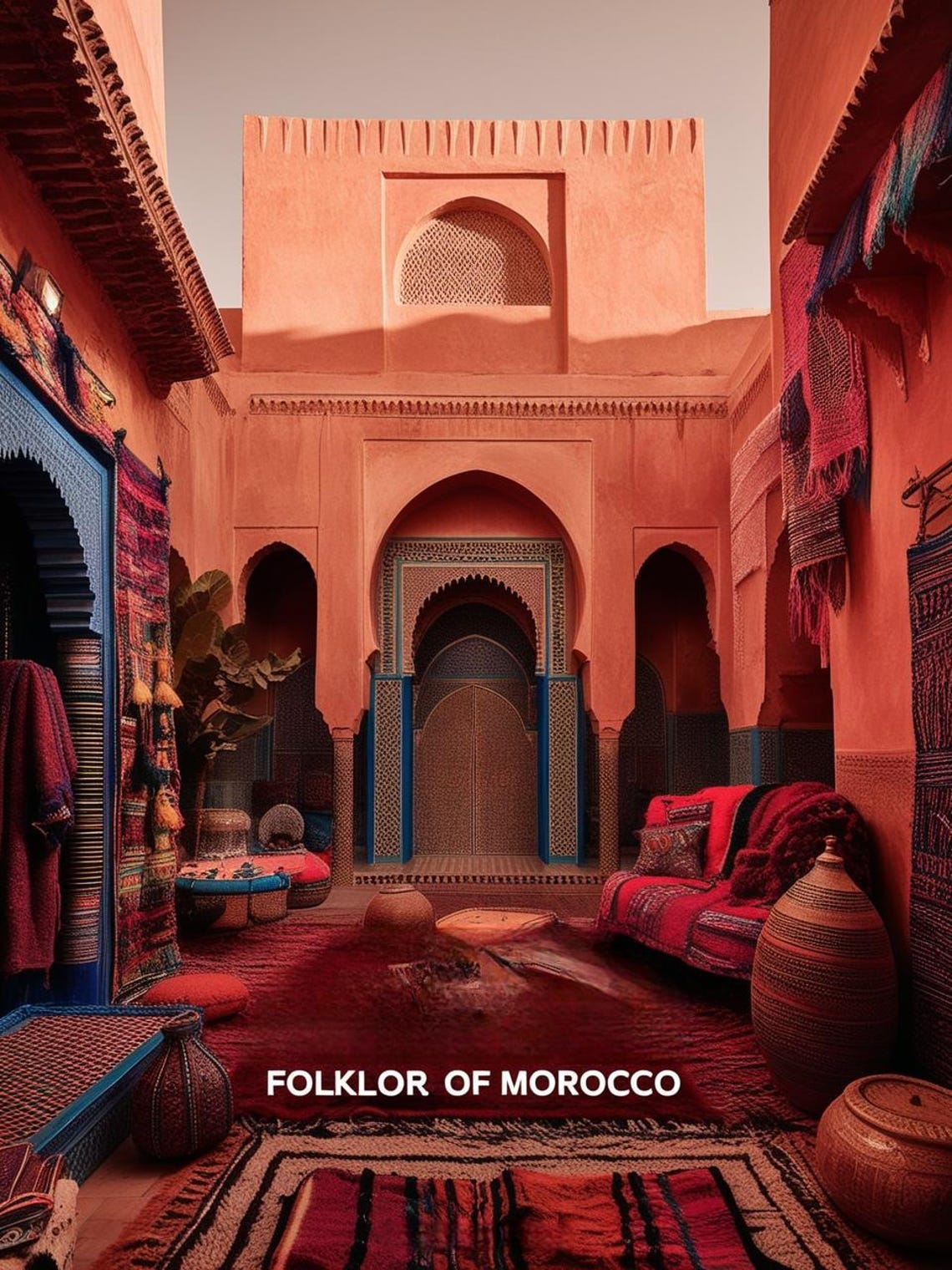 Folklore of Morocco - Traditional Architecture Digital Print - Etsy