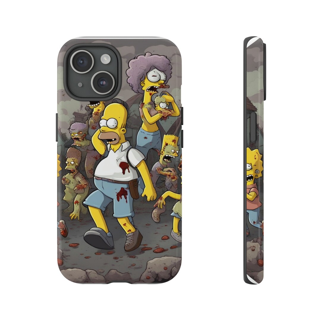The Simpsons Zombies Tough Cases - Etsy