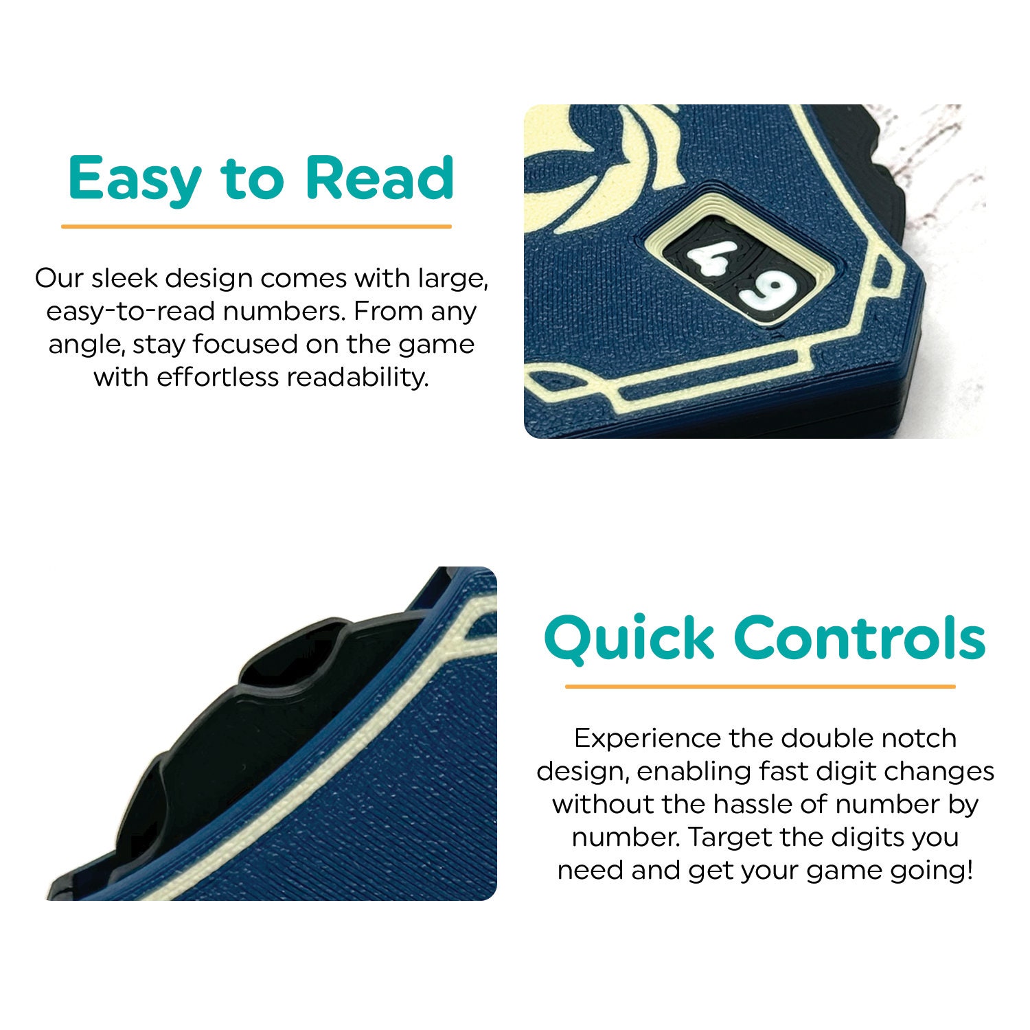 Lore Counter/score Tracker Digit Retention for Lorcana Magic TCG RPG ...
