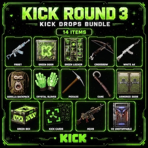 ALL Rust Drops Mega Bundle | Twitch 48-50, Kick 3 (digital Delivery) - Etsy