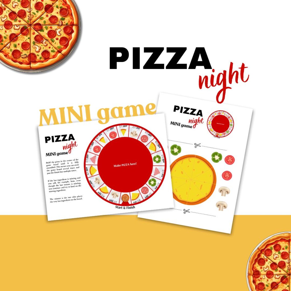 Pizza Night Game, Pizza Family Night, Pizza Party, Party With Family ...