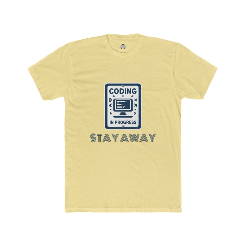 Coding in Progress Stay Away - Men T-shirt - Etsy