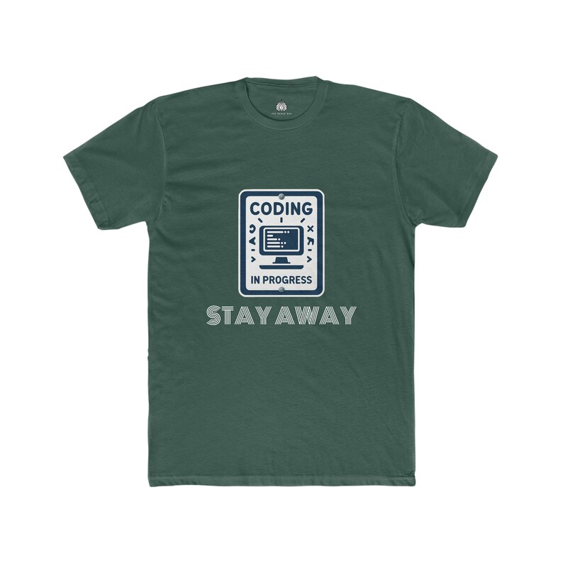 Coding in Progress Stay Away - Men T-shirt - Etsy