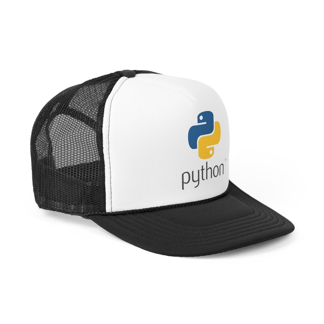 Python Logo - Trucker Cap - Etsy