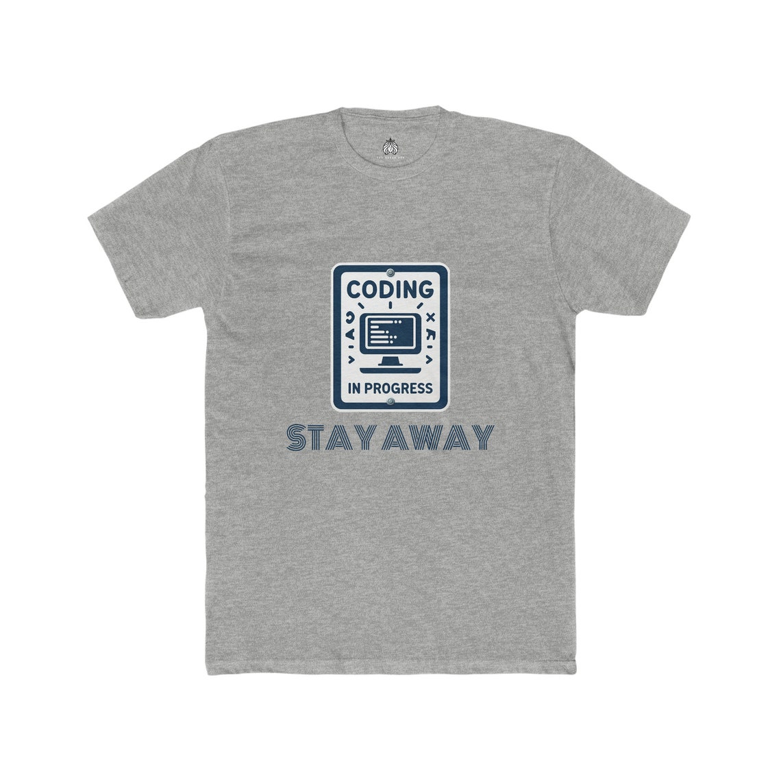 Coding in Progress Stay Away - Men T-shirt - Etsy