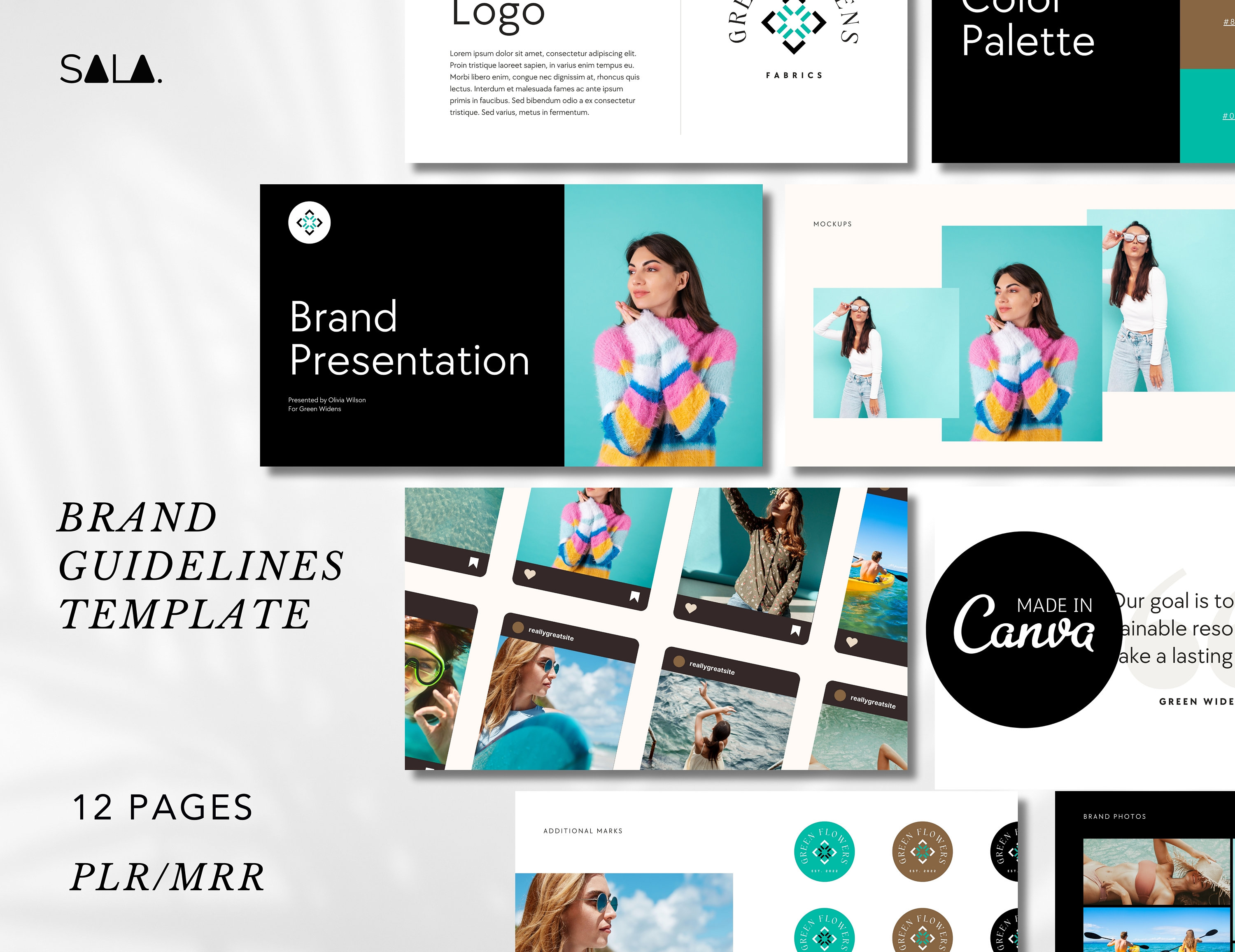 Canva Brand Guidelines Template, Brand Identity Guidelines, Brand Style ...