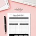 White Pink Simple Expense Tracker Planner, Expense Tracker, Spending ...