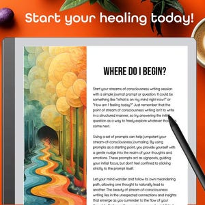Stream-of-consciousness Writing Journal - Etsy