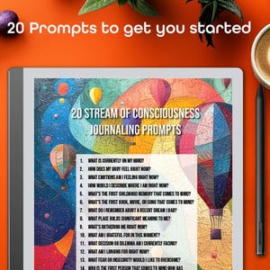 Stream-of-consciousness Writing Journal - Etsy