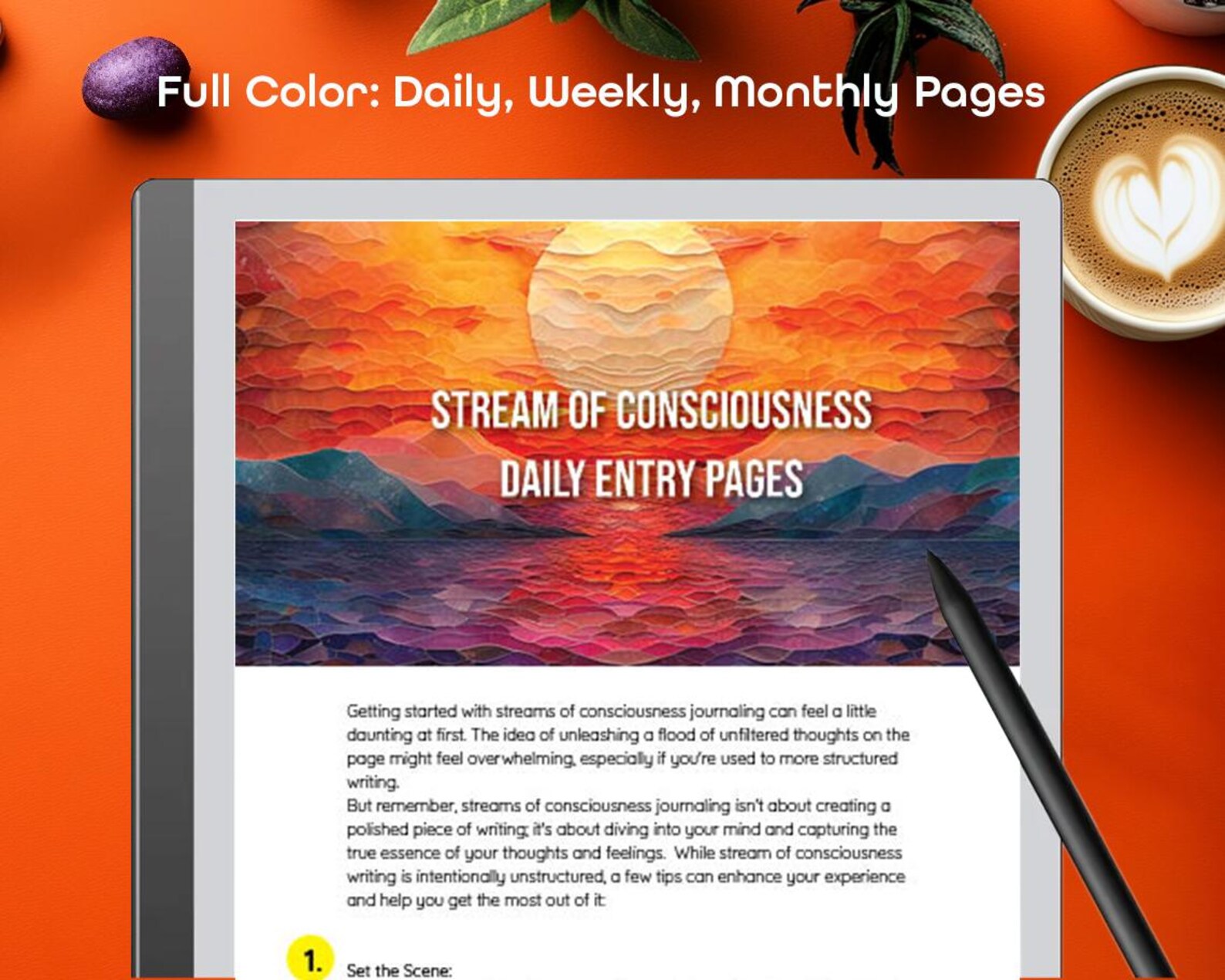 Stream-of-consciousness Writing Journal - Etsy