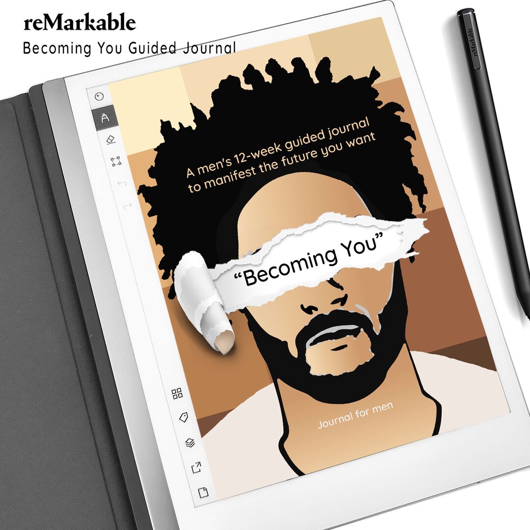 Digital Guided Journal for Men for Remarkable 1 & 2 Tablets, Kindle ...