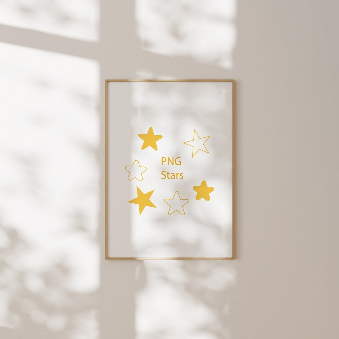 Rounded Star Png Stars Clipart Star Shapes Download Instant Download ...