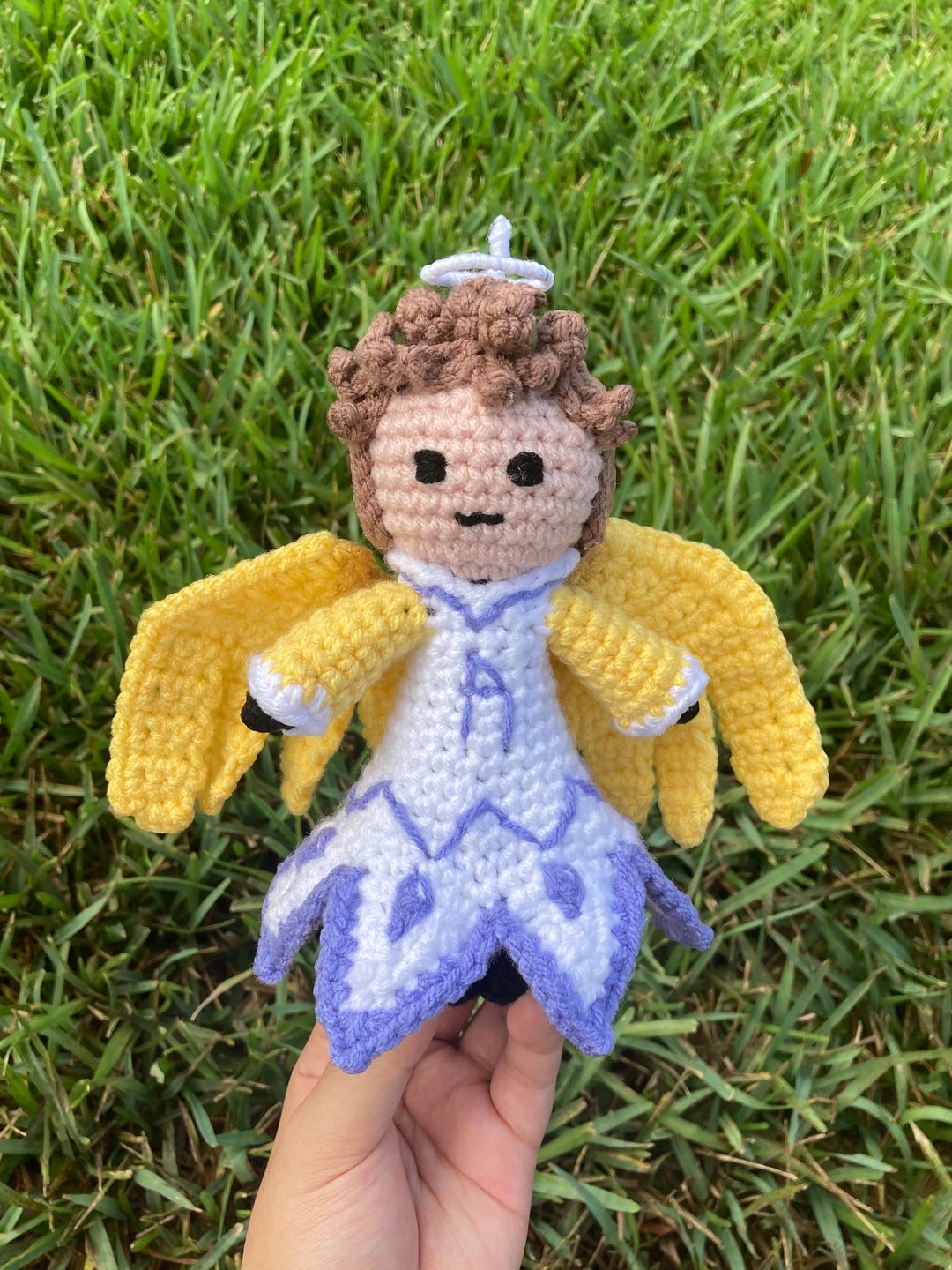 Adam Hazbin Hotel Crochet Doll Unmasked - Etsy