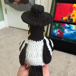 Sussie the Magpie Bird From KPOP Demon Hunters Crochet Plush - Etsy